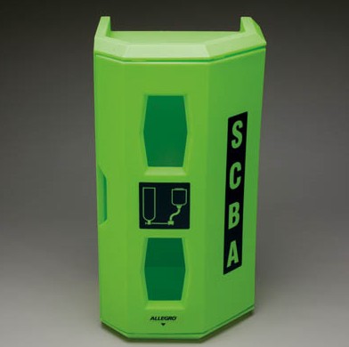 SCBA wall cases